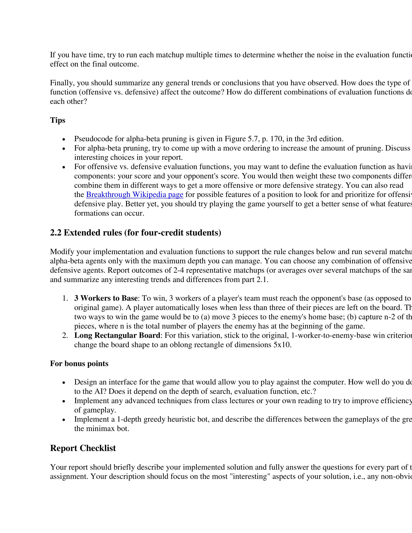 Solved Assignment 2: Constraint Satisfactio Problems and | Chegg.com