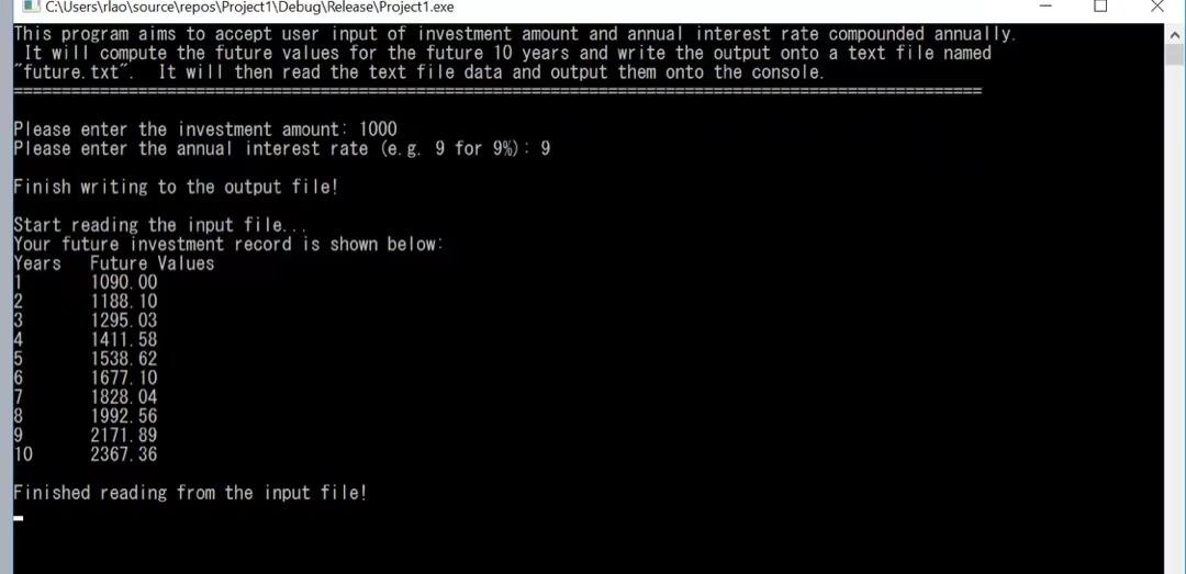 Solved Financial applications: compute future investment | Chegg.com