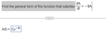Solved Find the general form of the function that satisfies | Chegg.com