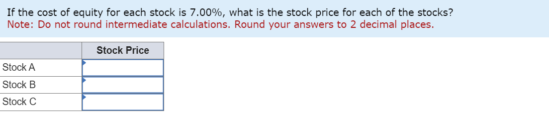 Solved Consider the following three stocks: 1. Stock A is | Chegg.com