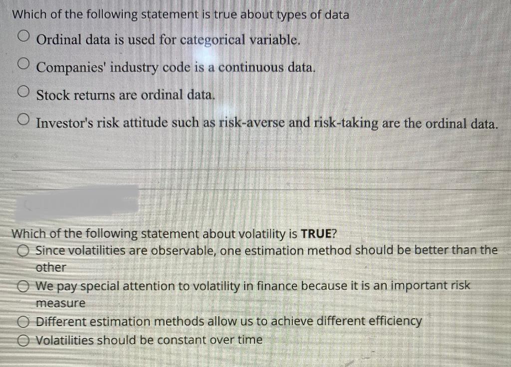 Solved Which of the following statement is true about types | Chegg.com