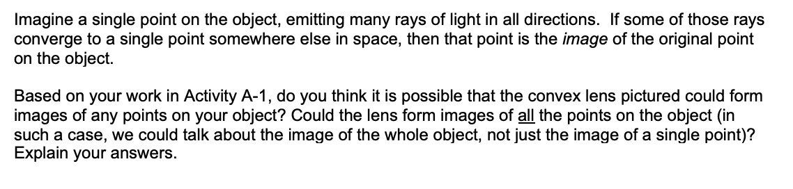 Solved Find a piece of blank paper and sketch out the convex | Chegg.com