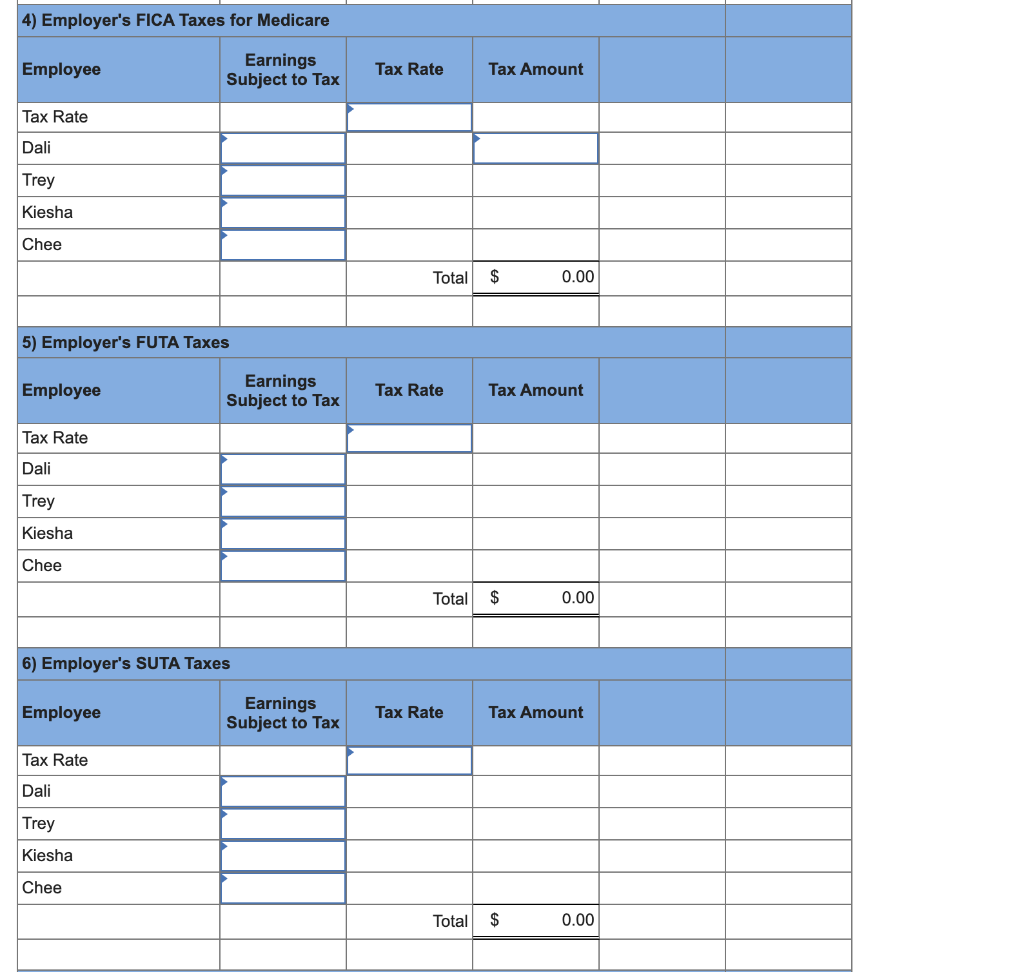 Solved Paloma Company has four employees. FICA Social | Chegg.com