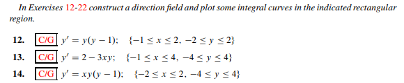 Solved In Exercises 12-22 construct a direction field and | Chegg.com