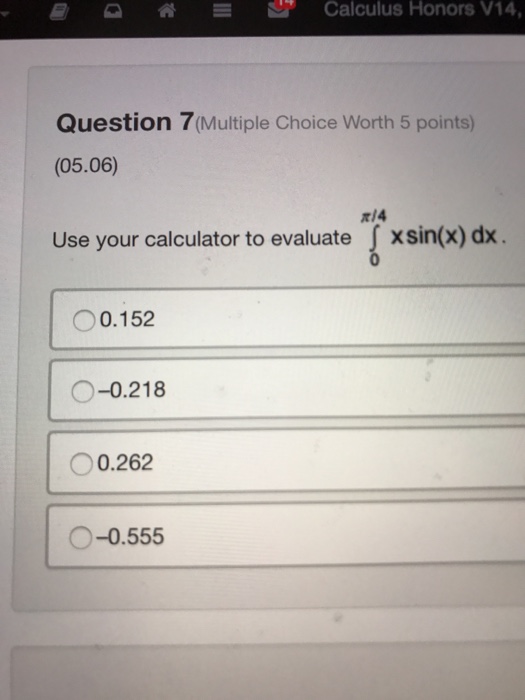 Solved Question 6(Multiple Choice Worth 5 points) (05.04) | Chegg.com