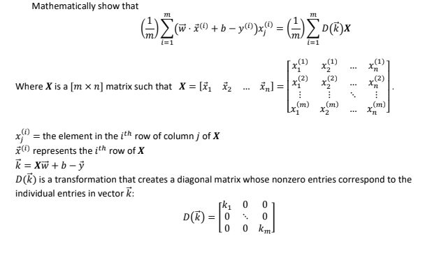 Solved Mathematically show that | Chegg.com