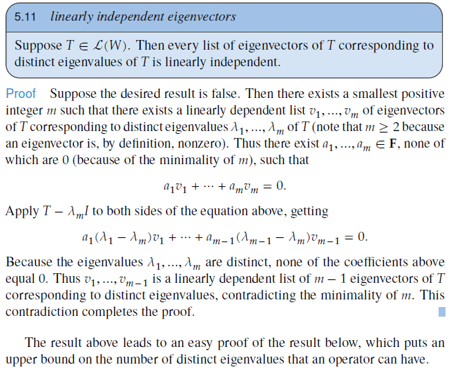 Solved 5.11 linearly independent eigenvectors Suppose | Chegg.com