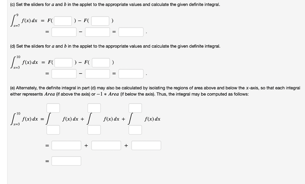 The Fundamental Theorem of the Calculus : If f(x) is | Chegg.com