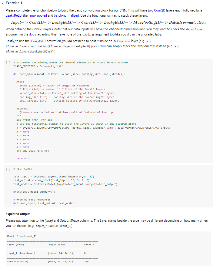 Solved Exercise 1 Please complete the function below to | Chegg.com