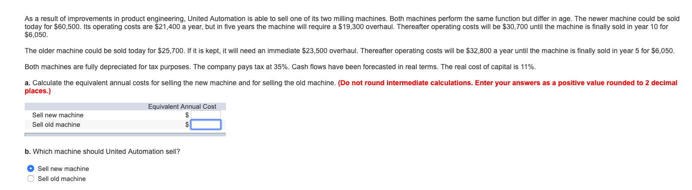 Solved As a result of improvements in product engineering, | Chegg.com