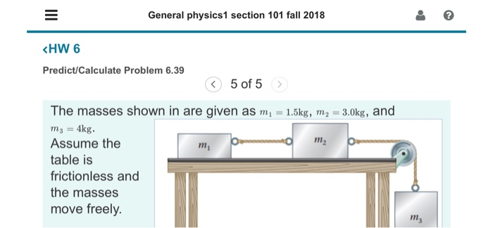 Solved The masses given as m1=1.5kg, m2=3.0kg, and m3=4kg. | Chegg.com