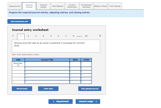 Solved General Journal tab - Prepare journal entries for the | Chegg.com