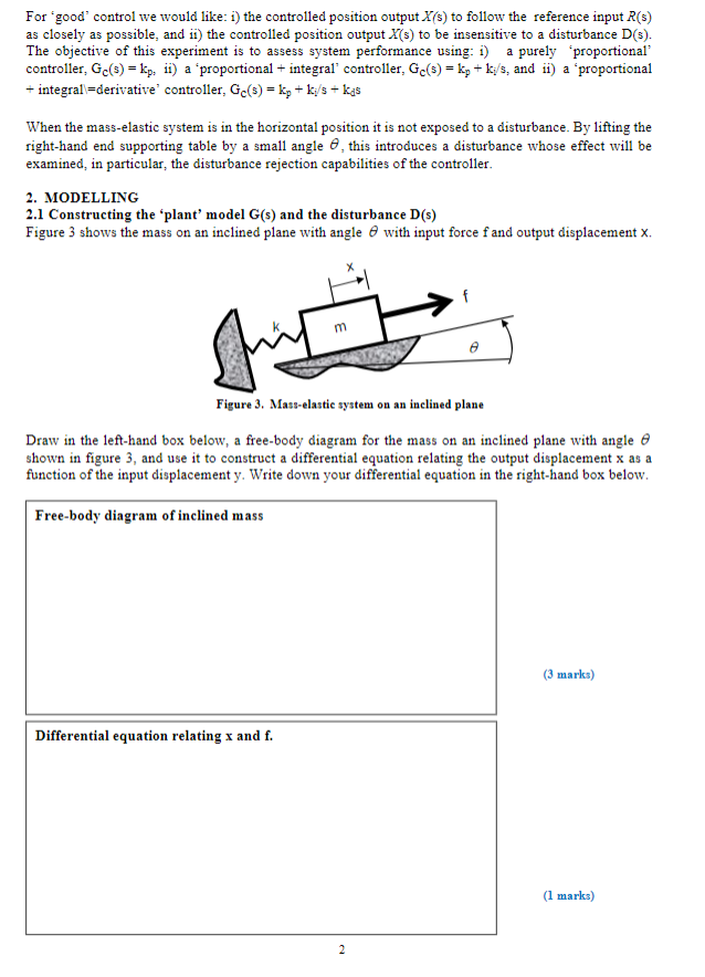 SYSTEMS ANALYSIS AND CONTROL Laboratory-2: PID | Chegg.com