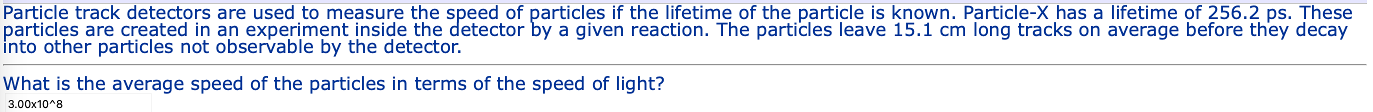 Solved Particle track detectors are used to measure the | Chegg.com