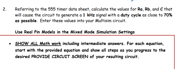 Solved 5V Measurement Freq XSCi XFC1 VDD 123 LM555CN Timer | Chegg.com