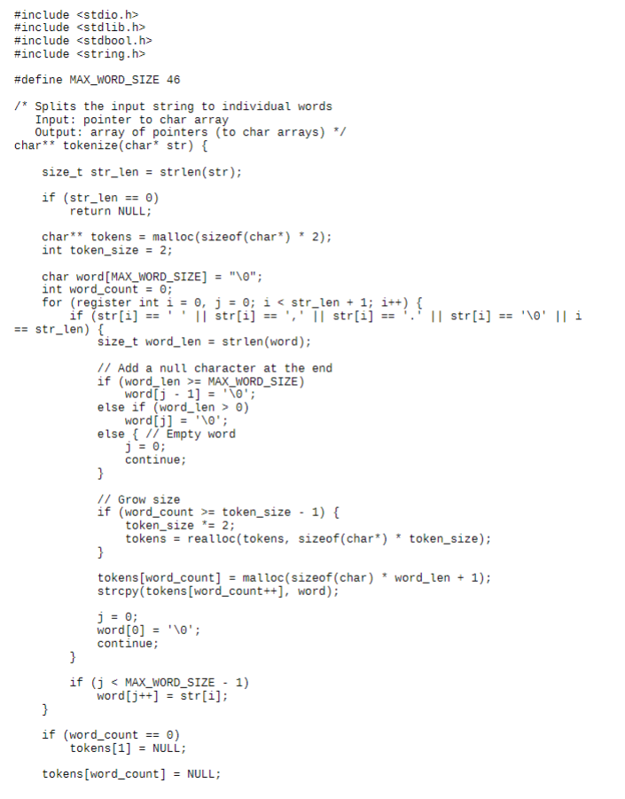 Solved Get Students Answers 1. For each question in the | Chegg.com