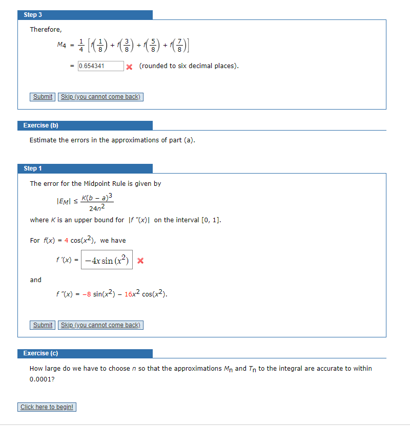 Solved This Question Has Several Parts That Must Be 