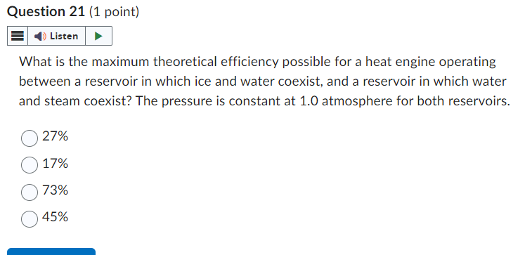 Solved Question 21 (1 ﻿point)What is the maximum theoretical | Chegg.com