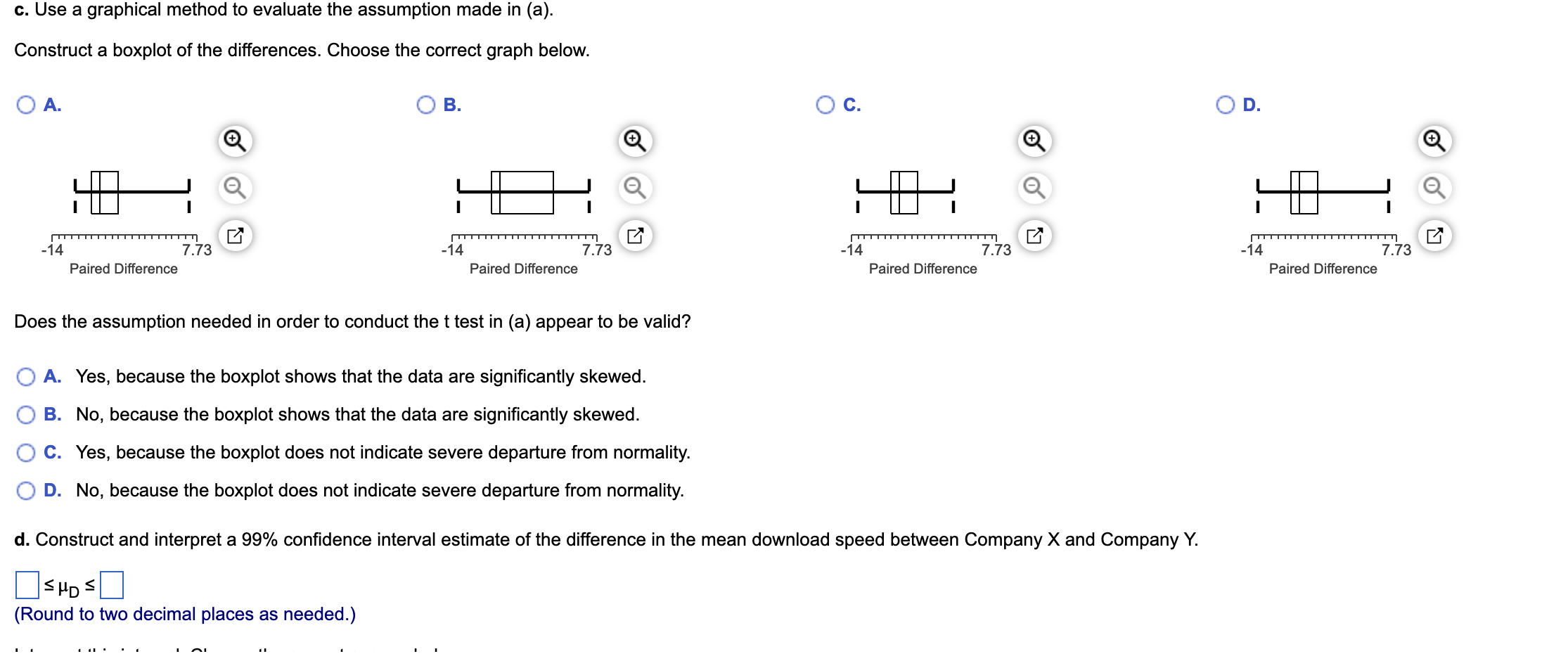 Solved Does network performance vary between providers? The | Chegg.com