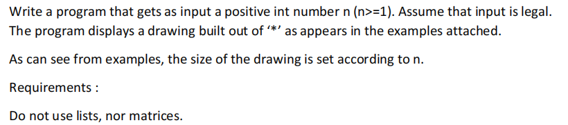 Solved Write a program that gets as input a positive int | Chegg.com