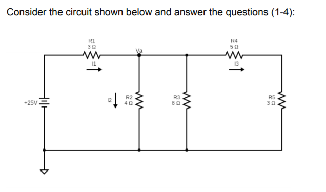 Solved Calculate the current, I1 across the resistor R1. | Chegg.com