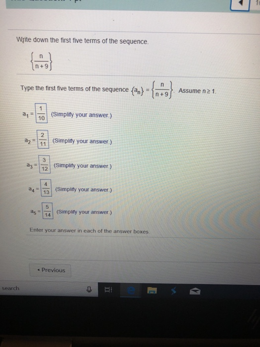 Solved Find the nth term of the arithmetic sequence (an) | Chegg.com
