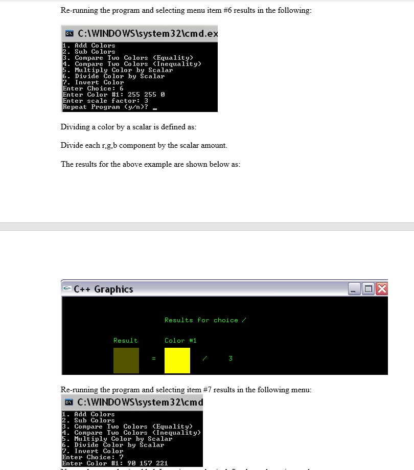 Solved Note only one color is added. Inverting a color is | Chegg.com