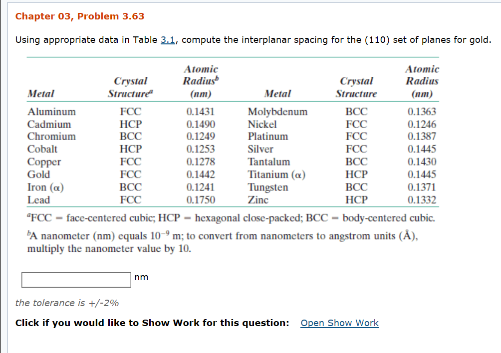 Solved Chapter 03, Problem 3.63 Using appropriate data in | Chegg.com