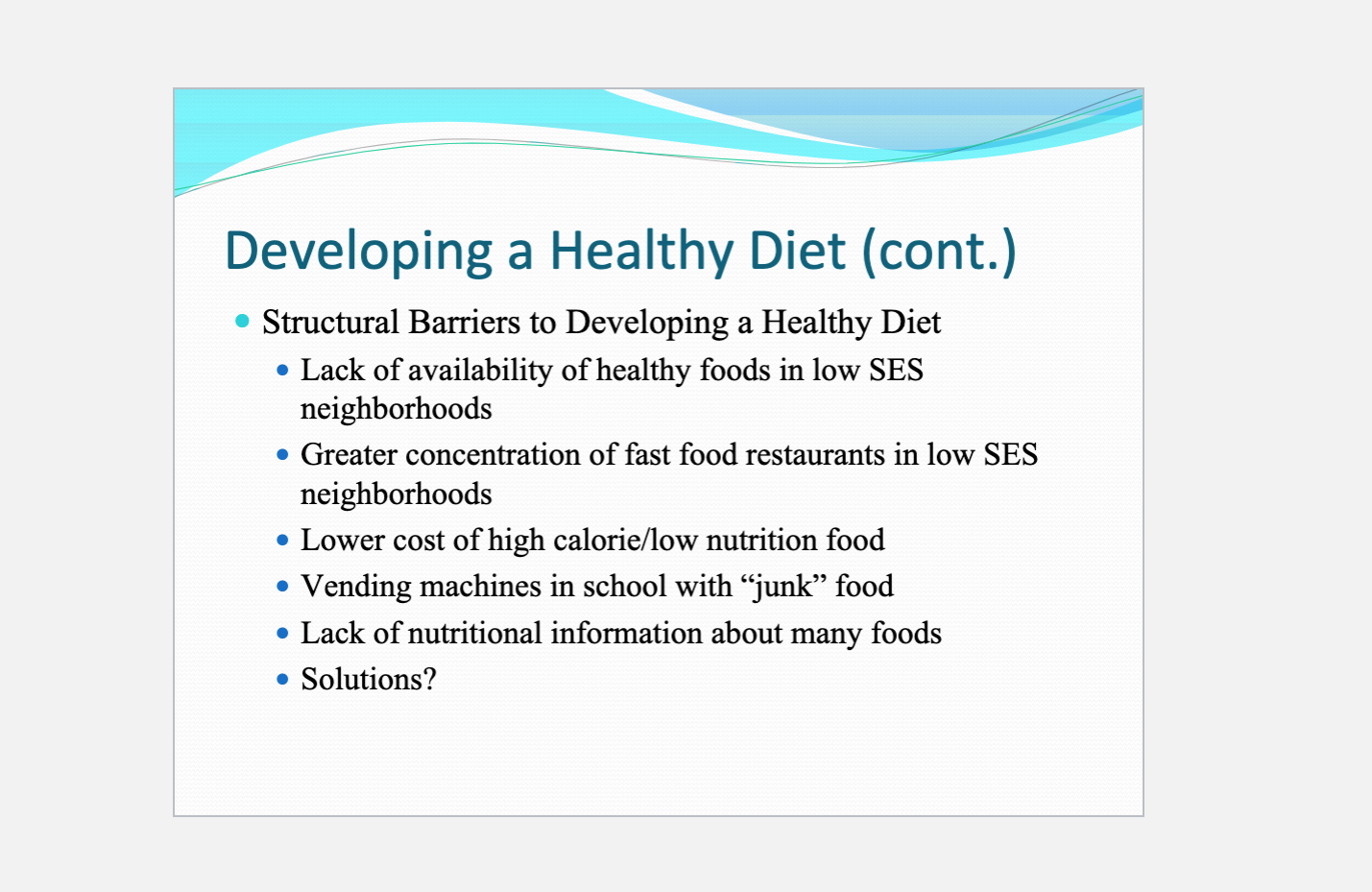 Solved I discussed some structural barriers to developing a | Chegg.com