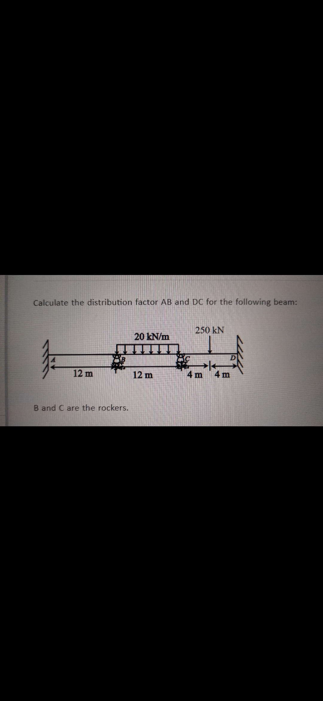Solved Calculate the distribution factor AB ﻿and DC ﻿for the | Chegg.com