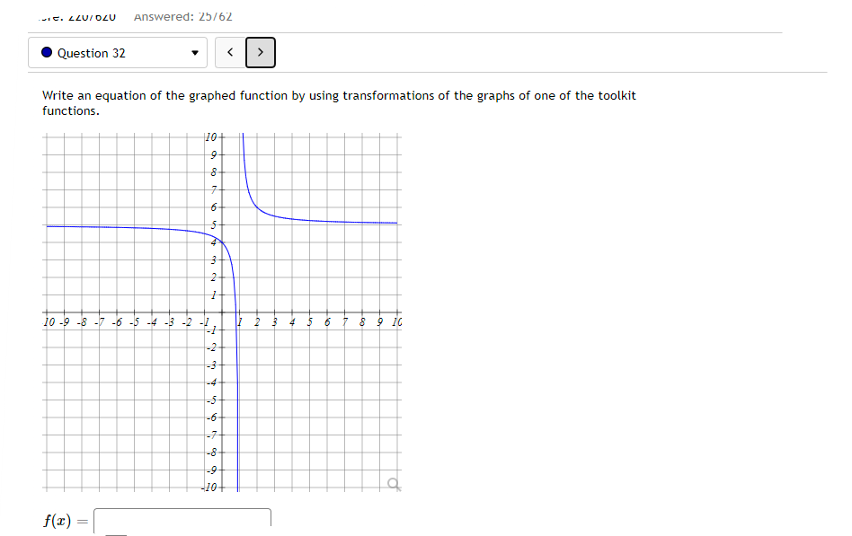 Solved Answered: 2562Question 32Write an equation of the | Chegg.com Solved Answered: 2562Question 32Write an equation of the | Chegg.com