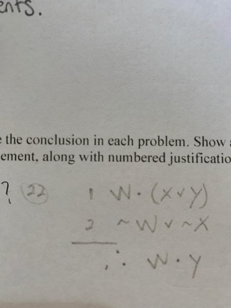 Solved Use natural deduction to derive the conclusion in | Chegg.com