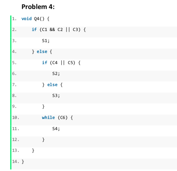 Solved For each of the source code fragments below 1) | Chegg.com
