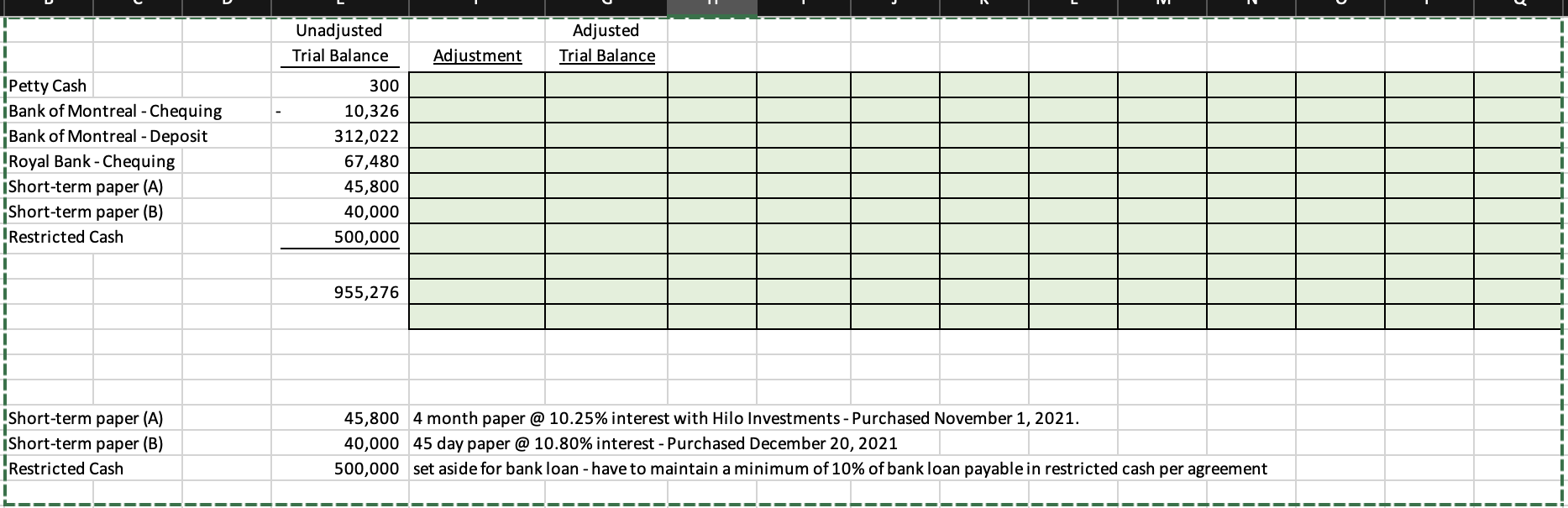 Solved Investments –FV-OCIOn December 31, 2021, the fair | Chegg.com