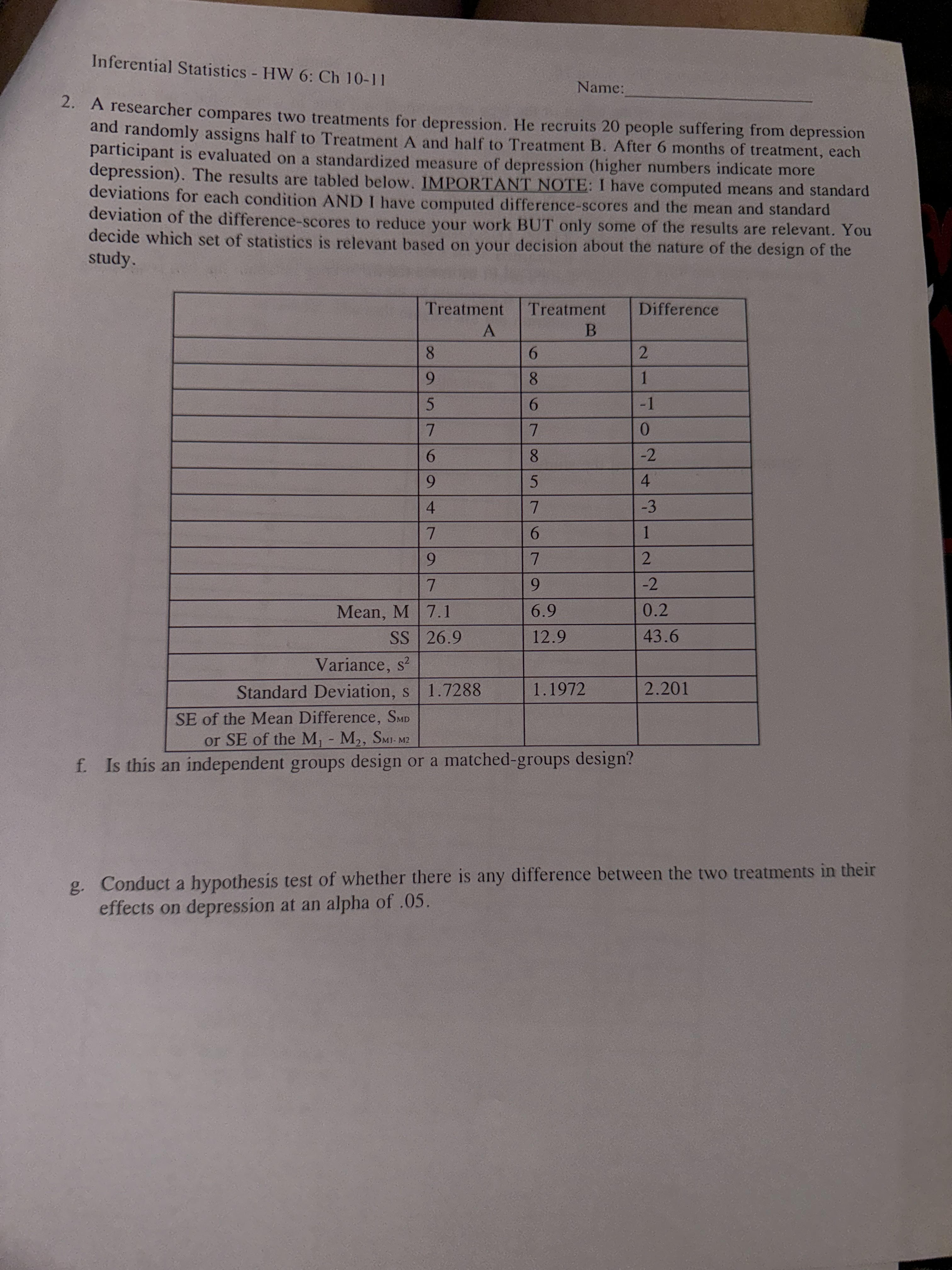 Solved 1. A cognitive psychologist does an experiment to | Chegg.com