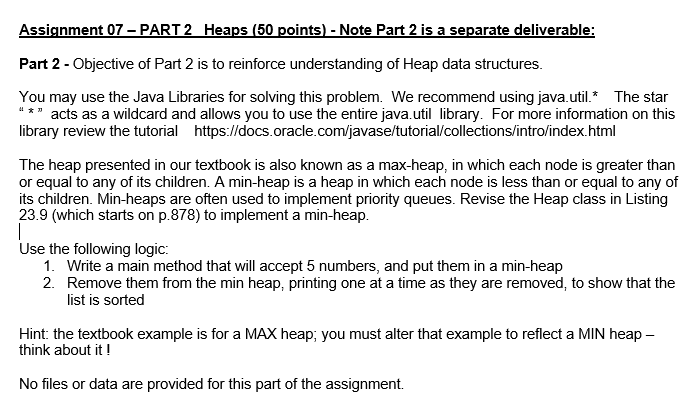 Solved Working in Java, please help me to rework this into a | Chegg.com