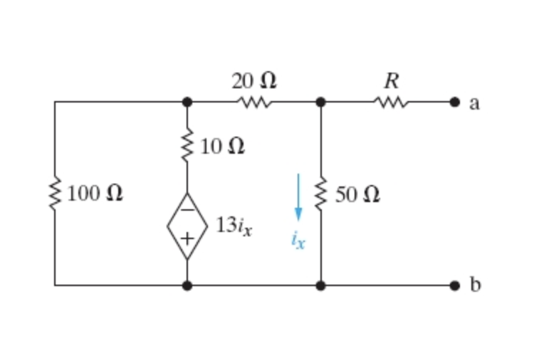 Solved Find the Thevenin equivalent with respect to the | Chegg.com