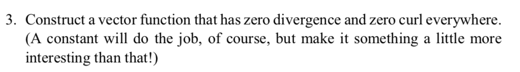 Solved 3. Construct a vector function that has zero | Chegg.com