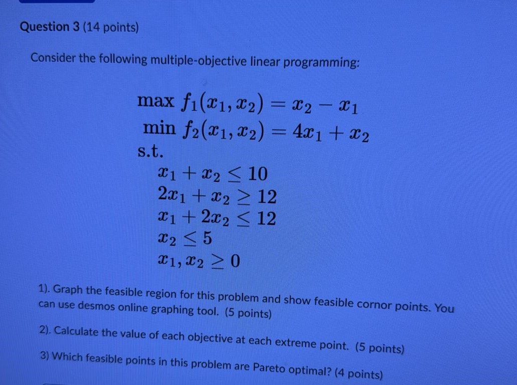 Solved Question 3 (14 points)Consider the following | Chegg.com Solved Question 3 (14 points)Consider the following | Chegg.com