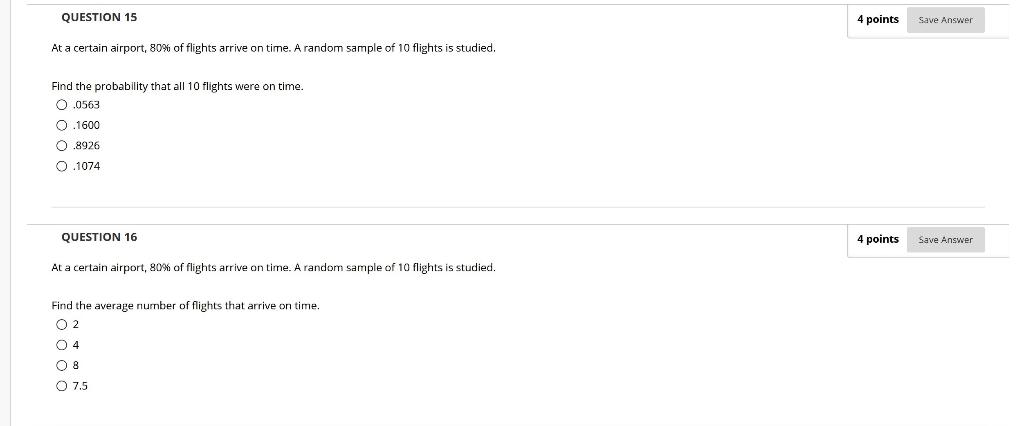 Solved QUESTION 15 4 points Save Answer At a certain | Chegg.com