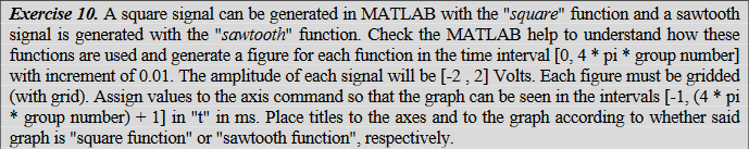 Solved Exercise 10. A square signal can be generated in | Chegg.com