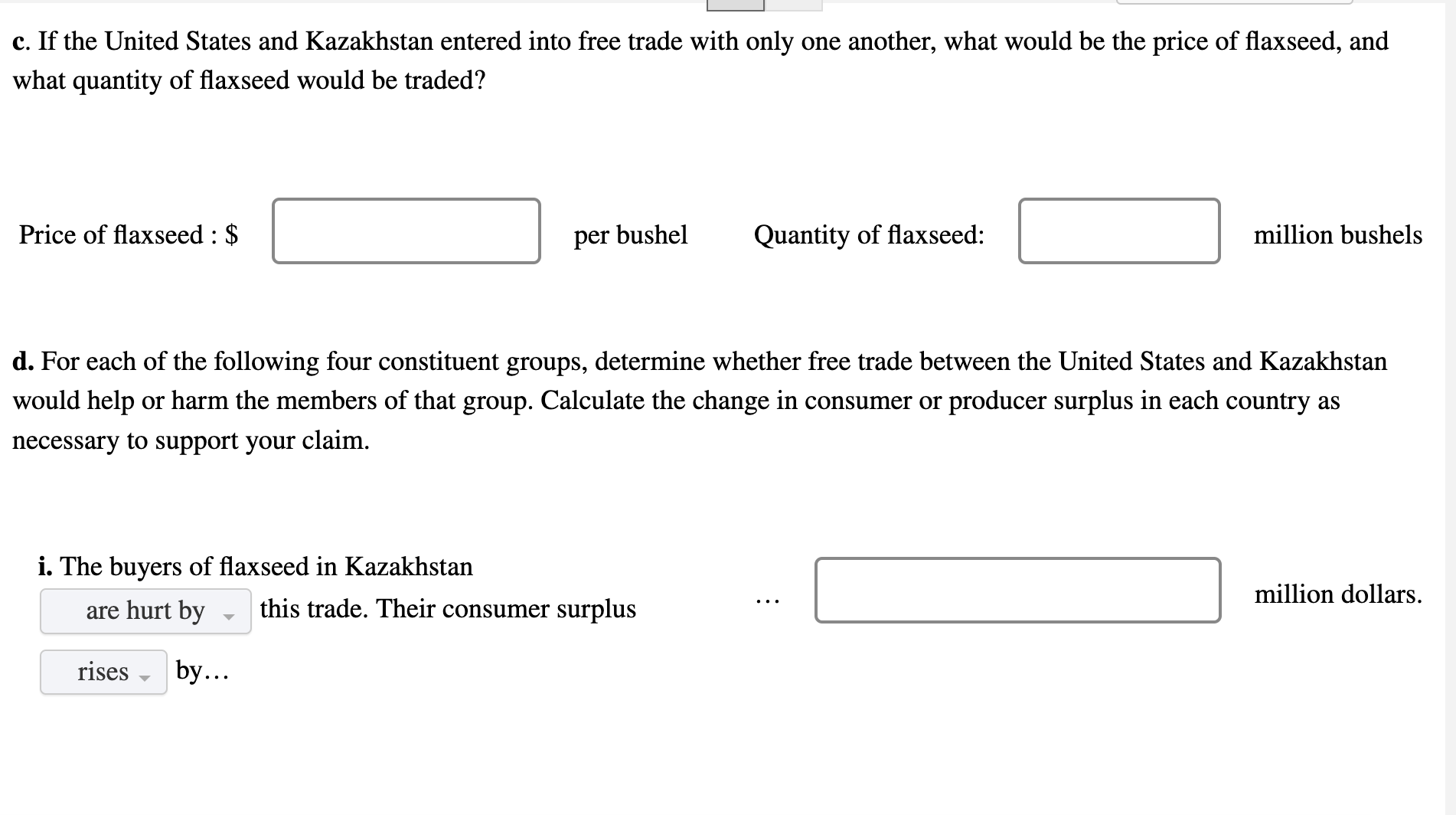 Solved The following tables show the domestic supply and | Chegg.com