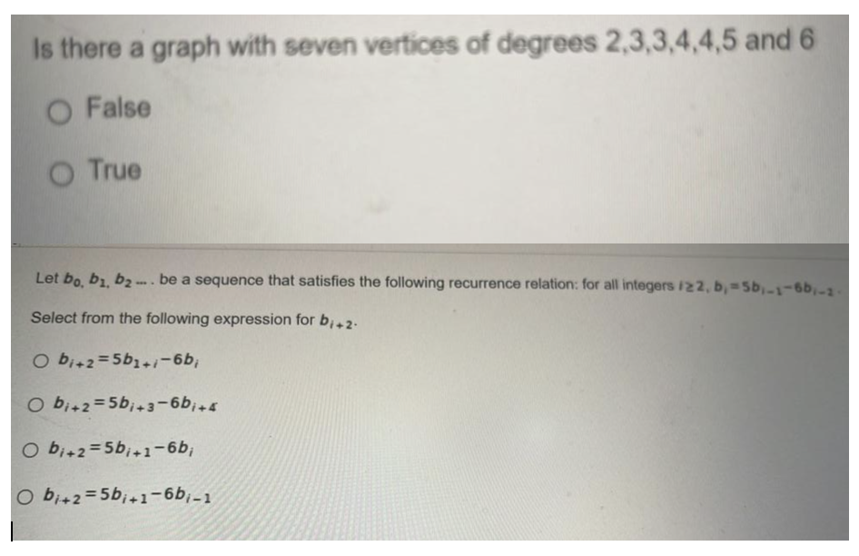 Solved Is there a graph with seven vertices of degrees | Chegg.com