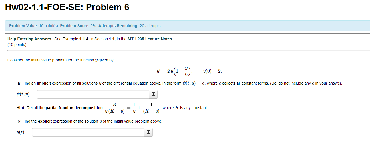 Solved Hw02-1.1-FOE-SE: Problem 6 Problem Value: 10 | Chegg.com