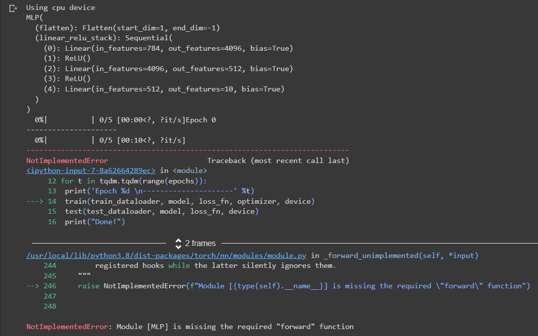 Solved Hello! So I am trying to use a multilayer perception | Chegg.com