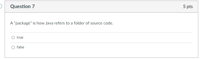 Solved Interface methods cannot be static. true | Chegg.com