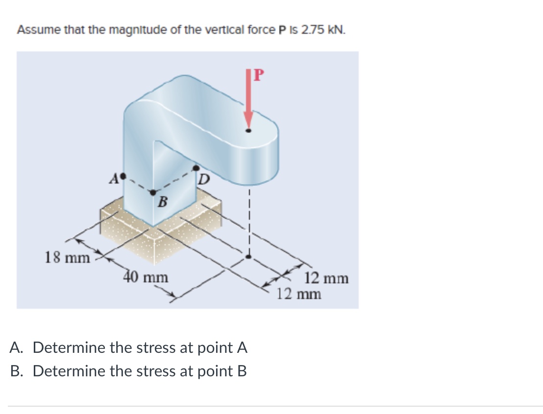 Solved Assume that the magnitude of the vertical force P ﻿is | Chegg.com