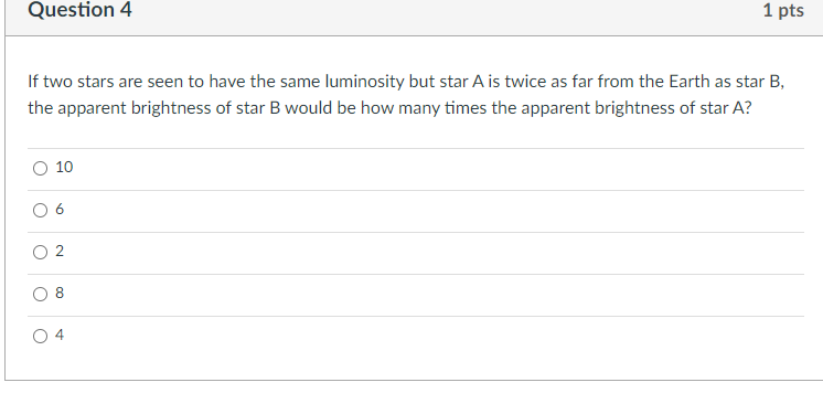 Solved If two stars are seen to have the same luminosity but | Chegg.com