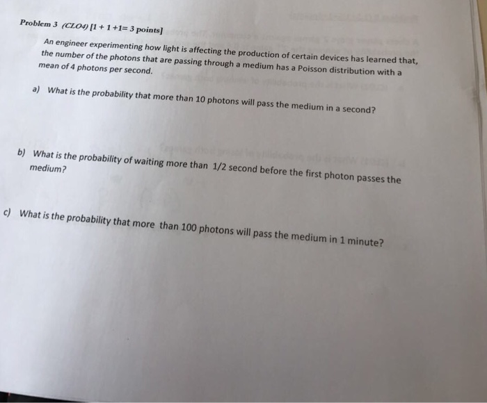 Solved An engineer experimenting how light is affecting the | Chegg.com