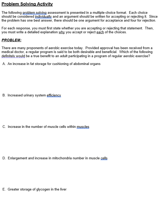 Solved Problem Solving Activity The following problem | Chegg.com